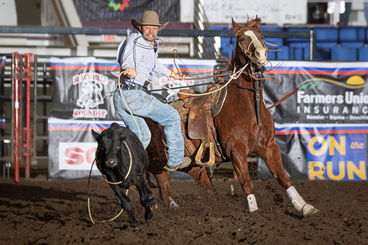 Austin Hurlburt Wins 2 Badlands Circuit Finals Rodeo Titles in 2023