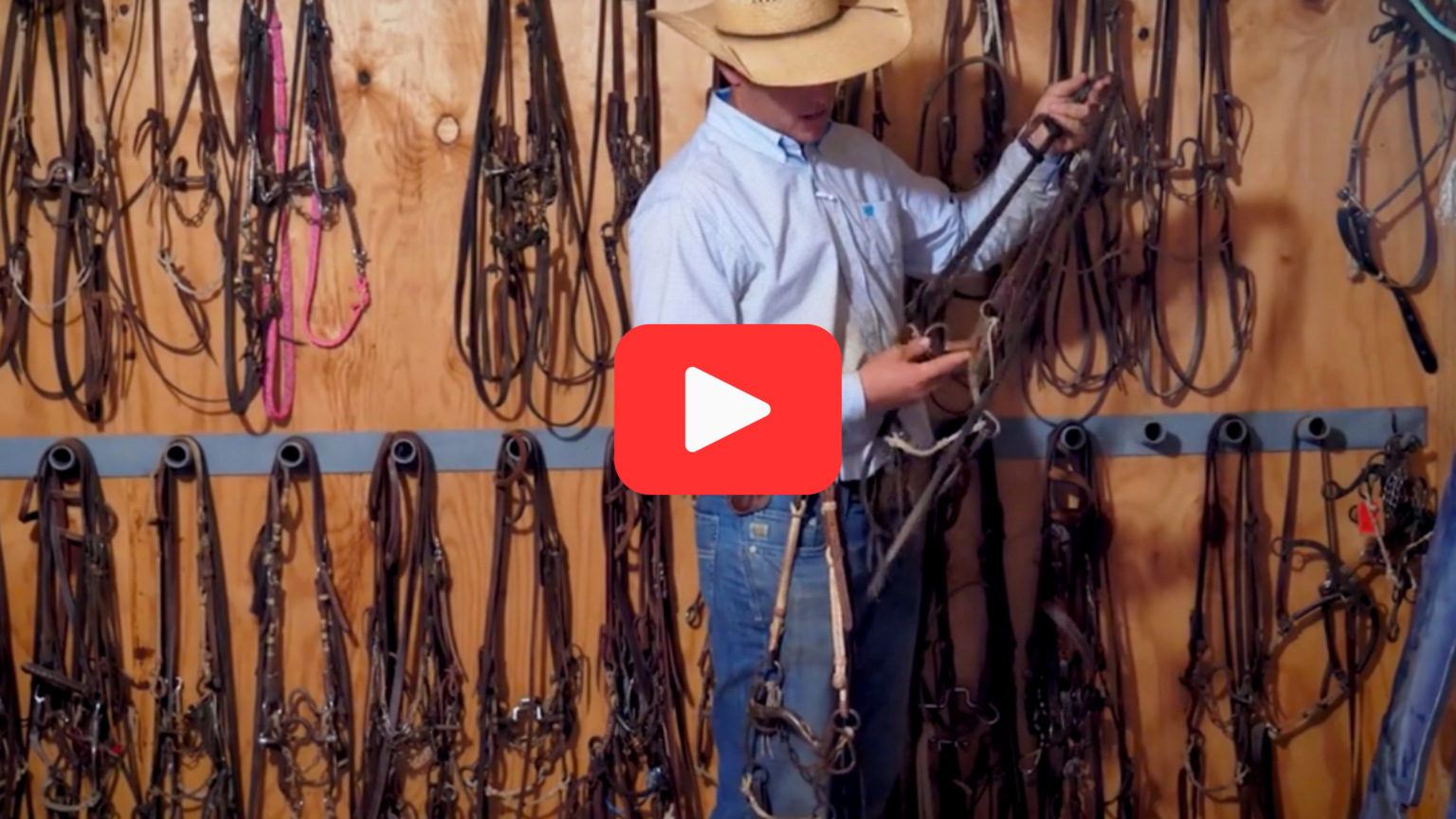 Caleb Smidt's Calf Roping Bit Collection